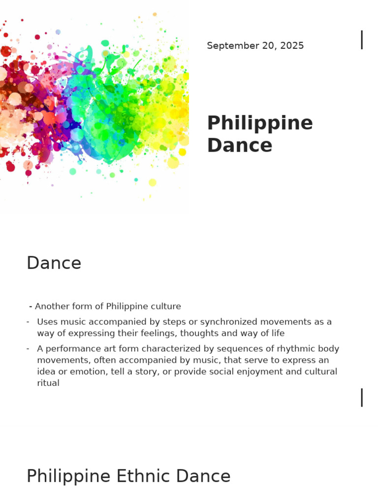 Philippine Dance: Cultural Expressions and Rituals | PDF | Performing ...