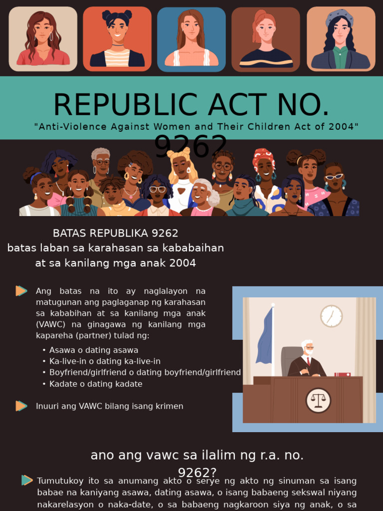 Republic Act No. 9262 Presentation | PDF