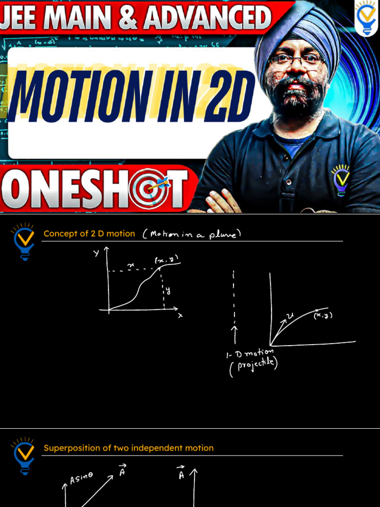 Understanding 2D Projectile Motion Concepts | PDF | Physical Quantities ...