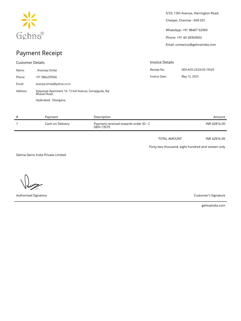 Batch 60 | PDF | Receipt | Business