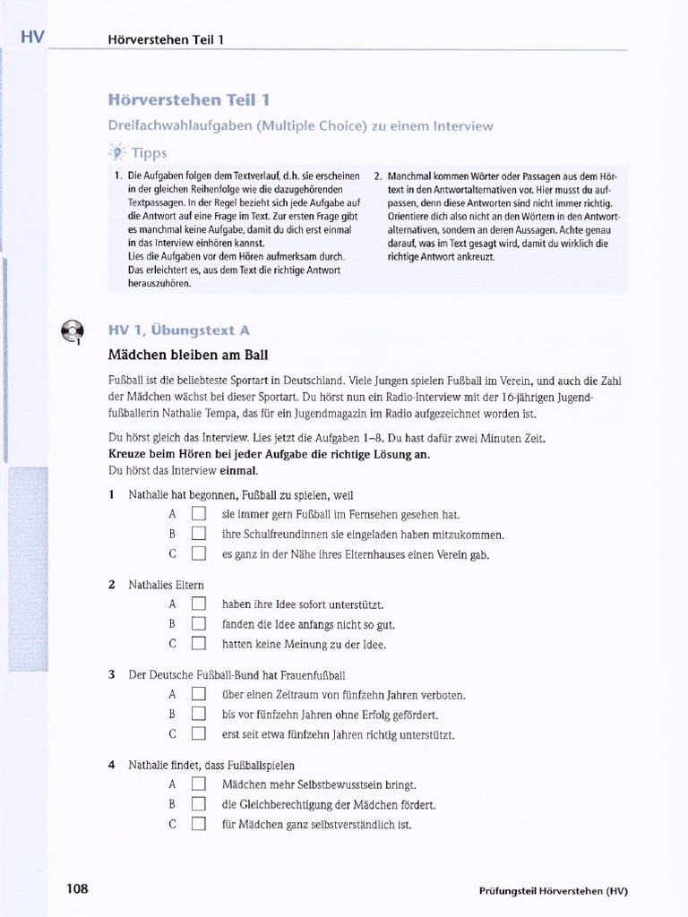 Fit FБr Das DSD II Lehrbuch | PDF