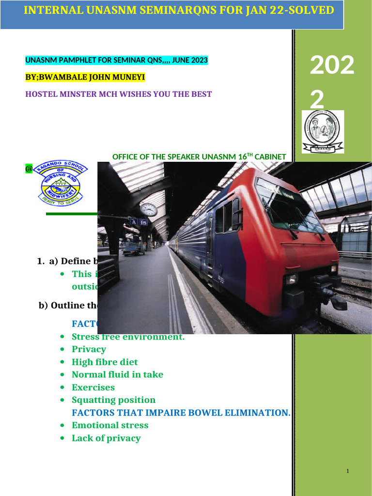Unasnm Seminar - For Jan22 Solved 1 - Copy-2 - 041031 | PDF | Atrium ...