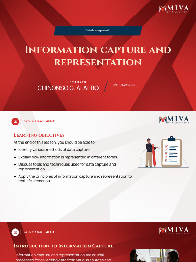 Week2 Information Capture and Representation | PDF | Geographic ...