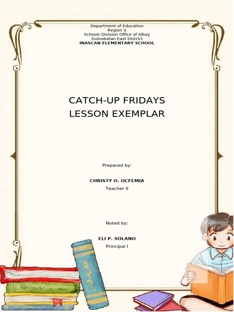 Catch Up Cover | PDF