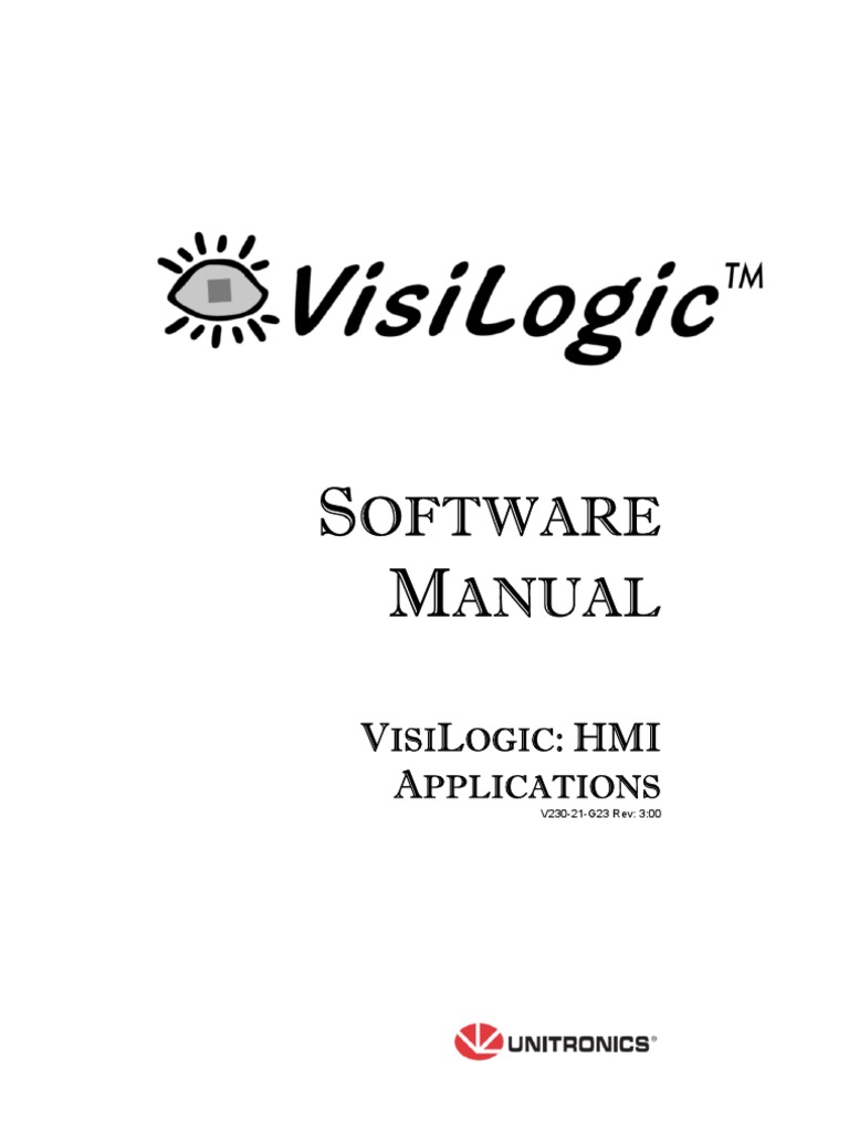 VisiLogic - HMI Applications | PDF | Touchscreen | Computer Keyboard