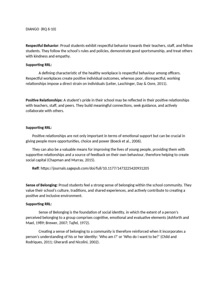 All Rrls With Sources | PDF | Communication | Learning