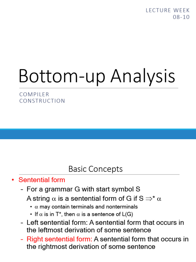 Lecture Week 08-10 | PDF | Theoretical Computer Science | Grammar