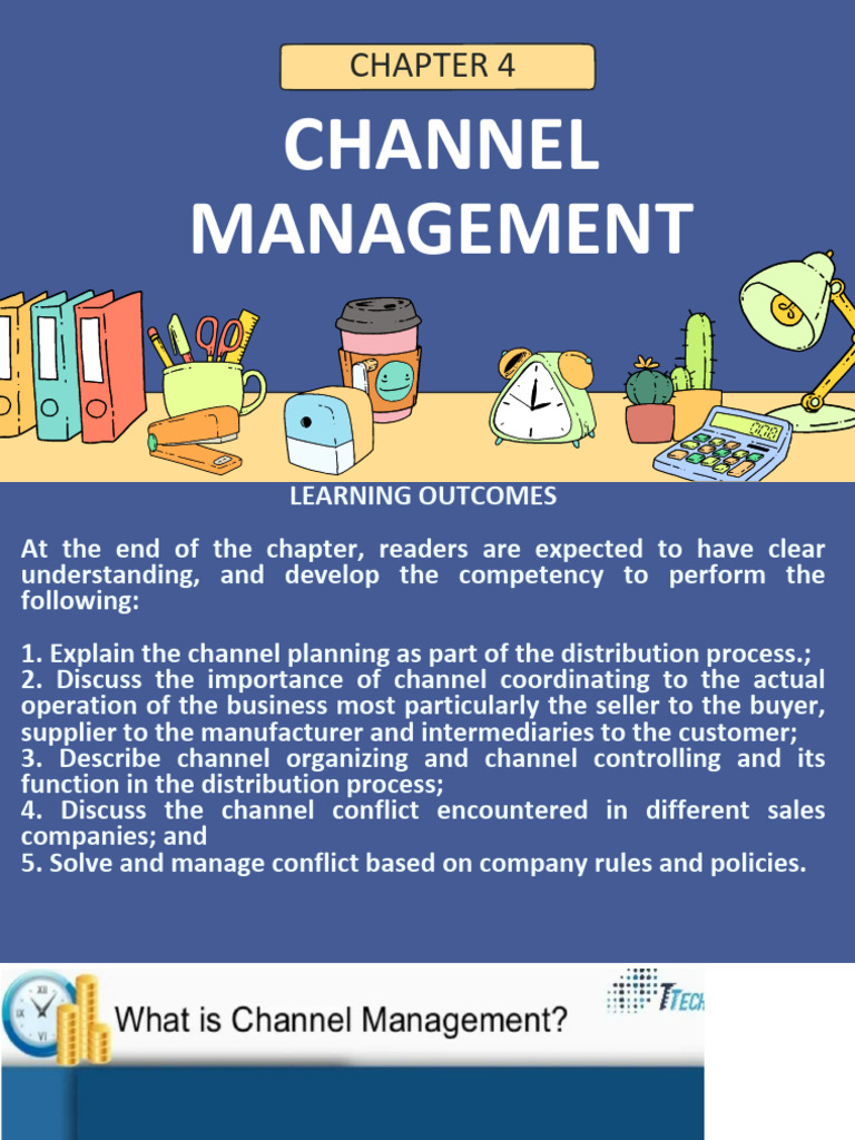 Lesson 4 Channel Management | PDF | Franchising | Retail