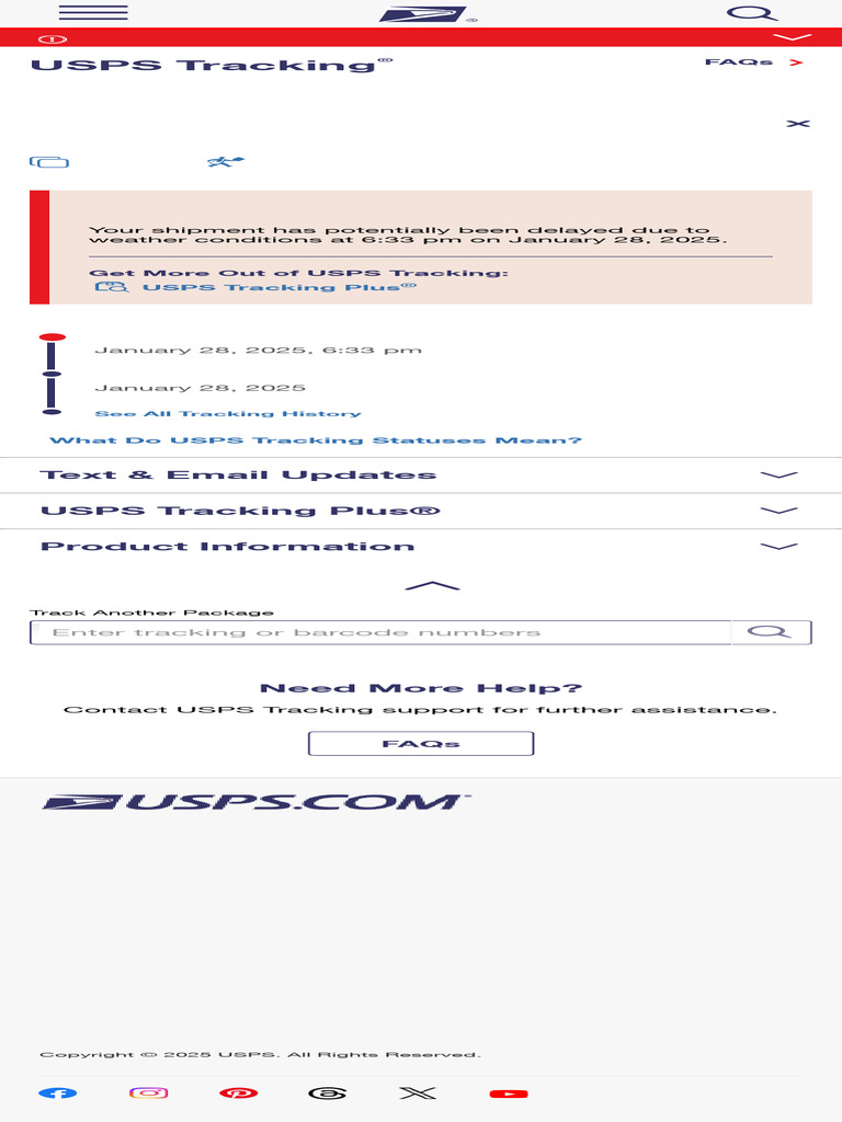 USPS Tracking® Results 2 | PDF | Service Industries | Government