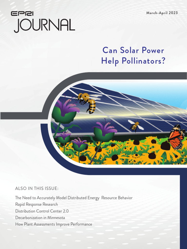 2023 EPRI Journal No. 2 - Mar Apr 1 | PDF | Electrical Grid | Renewable ...