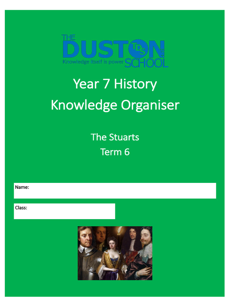 Year 7 History: The Stuarts Overview | PDF | English Civil War | Oliver ...