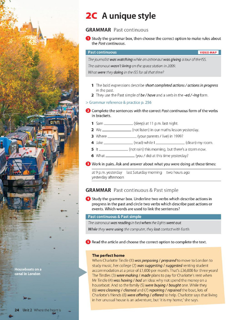 Past Cont | PDF