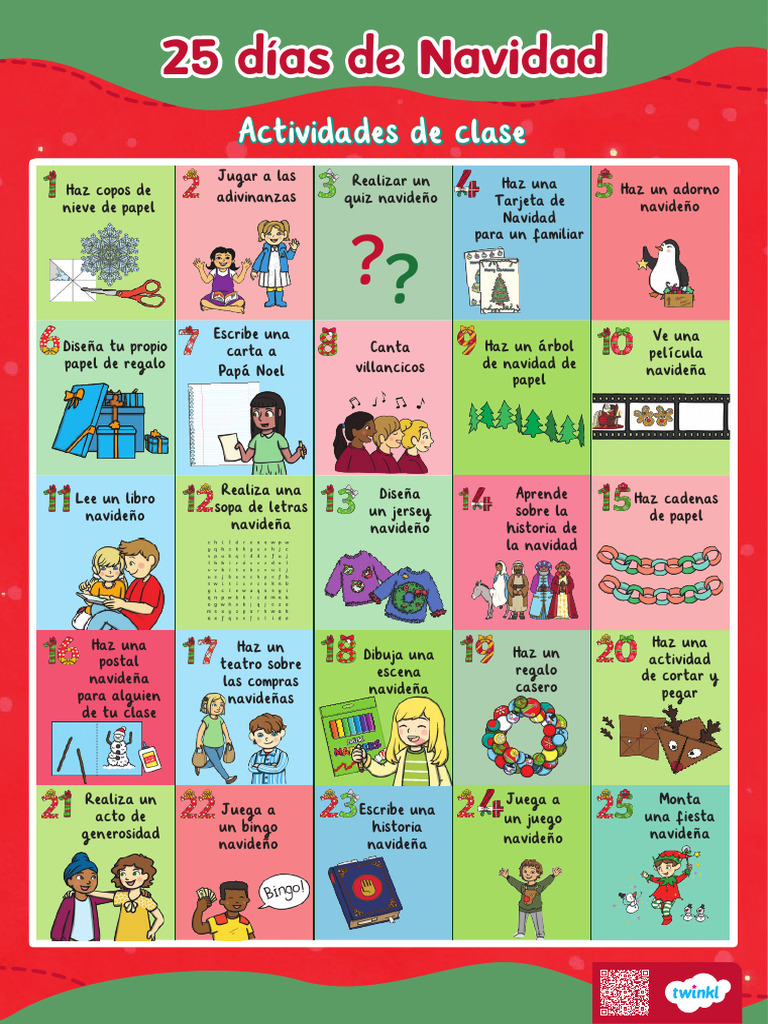 25 Actividades Creativas para Navidad | PDF