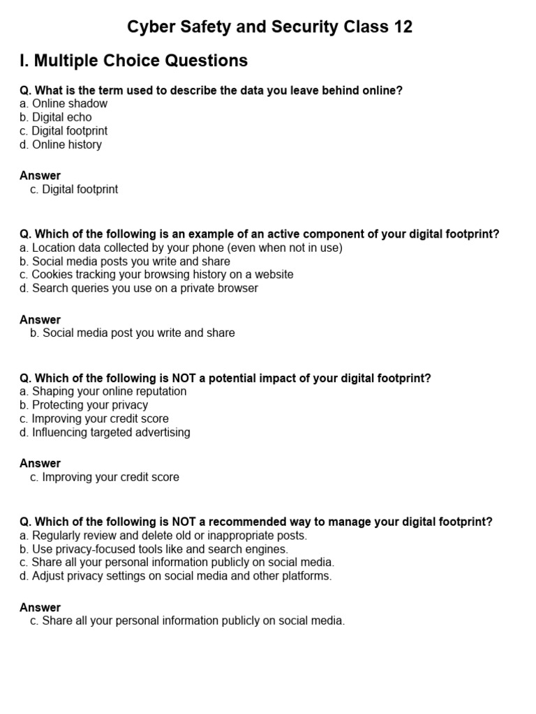 Cyber Safety and Security Class 12 | PDF | Cybercrime | Malware