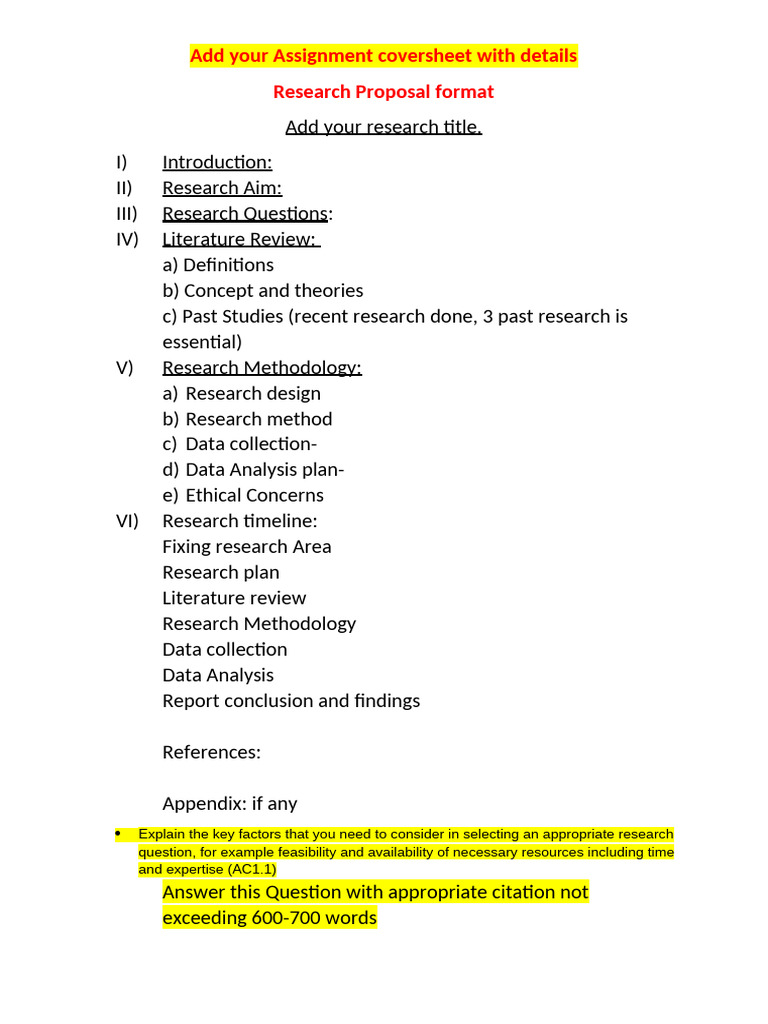 LO1 Plan RP L6 | PDF
