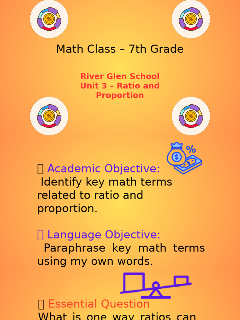 Intro Ratio and Proportion | PDF