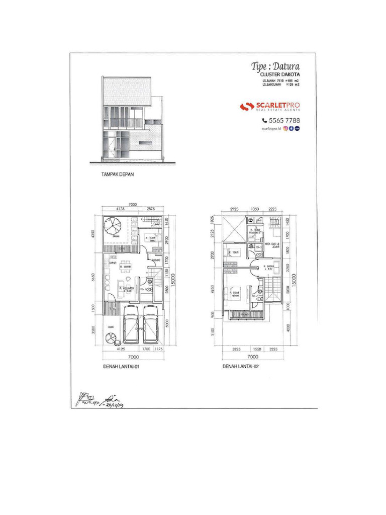 Zoning Warna Denah | PDF
