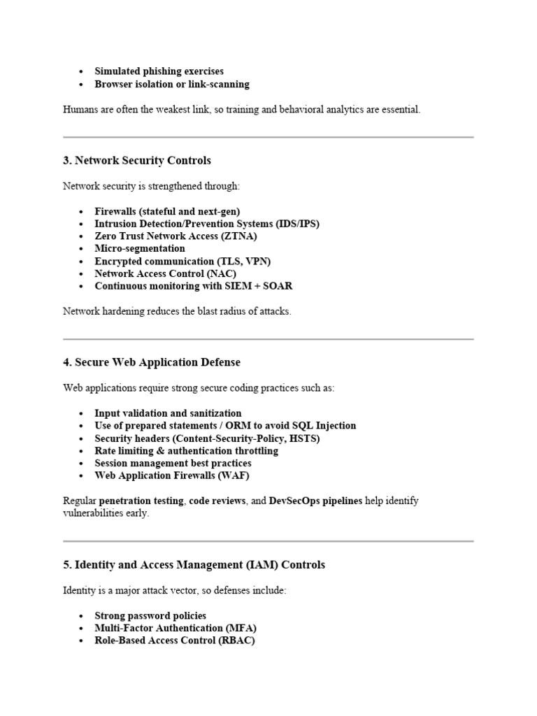 Cyber Attacks and Their Defense - 4 | PDF