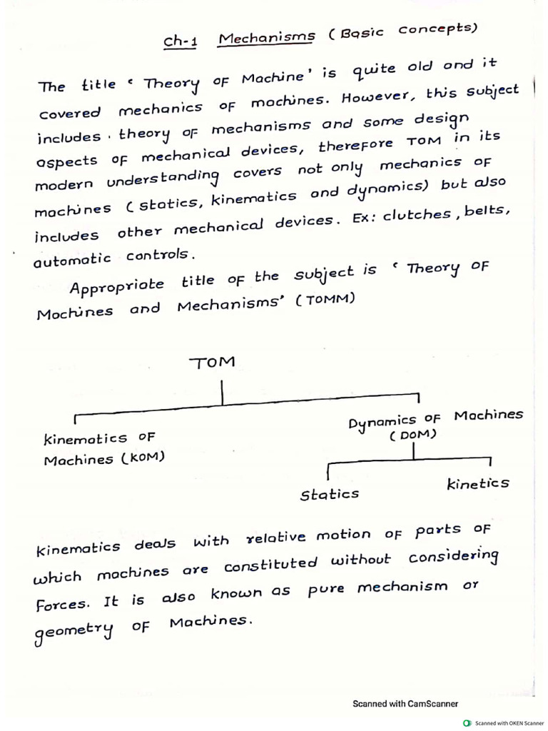 Tom Classroom Notes | PDF