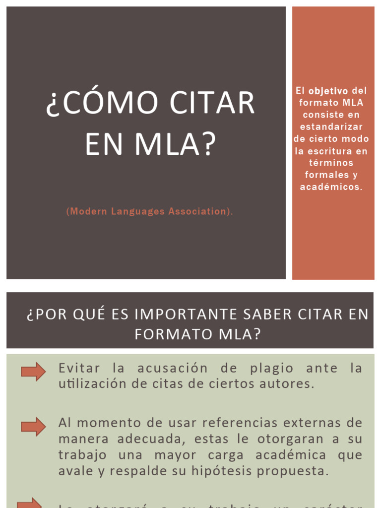 Cómo Citar en Mla | PDF | Comillas | Escritura