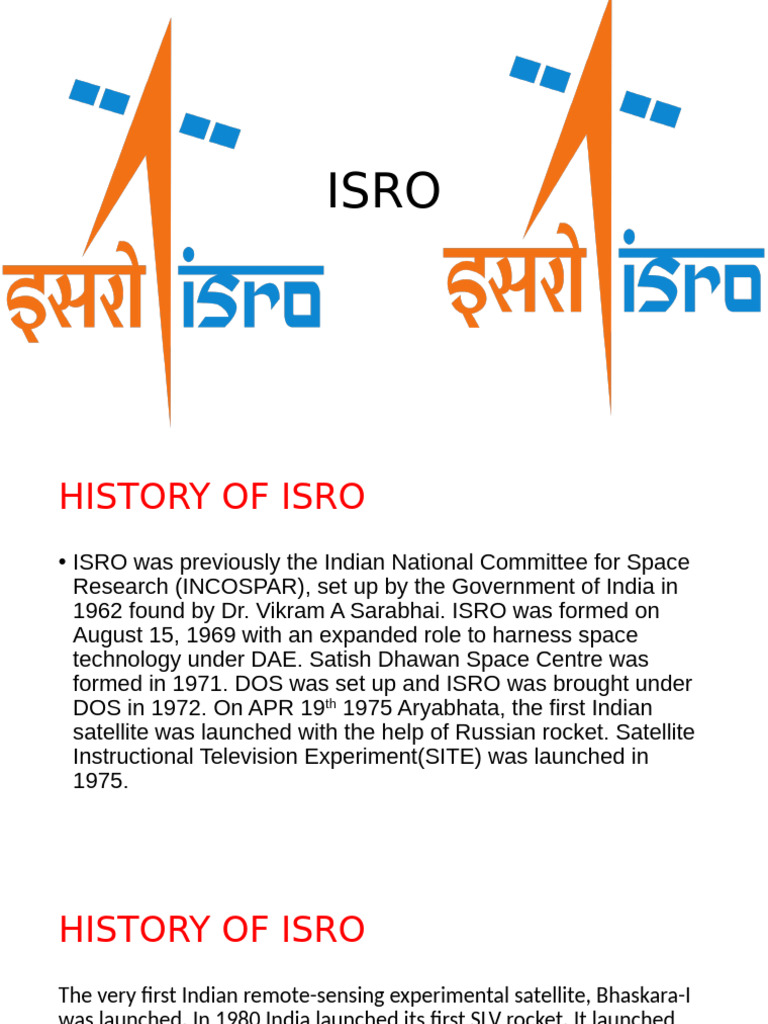 ISRO | PDF