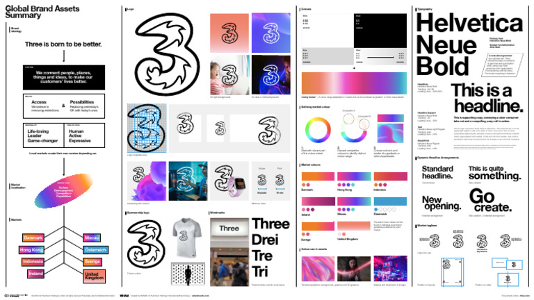 Three Global Brand Assets 2022 | PDF | Helvetica | Logos