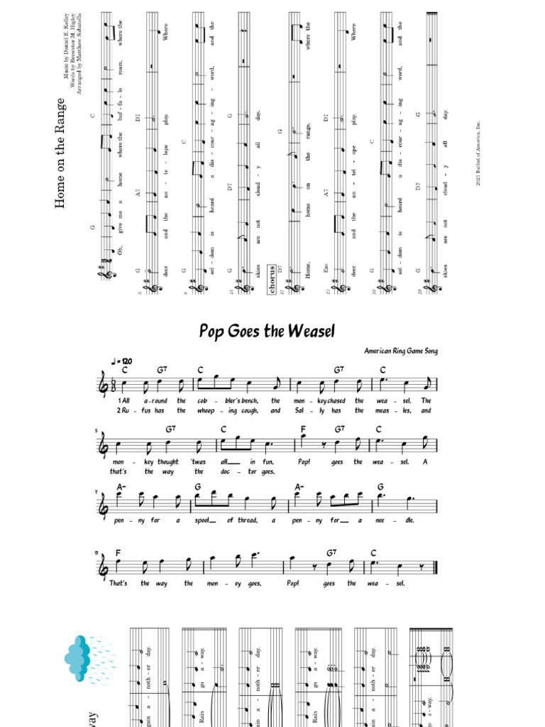 Folk Songs | PDF