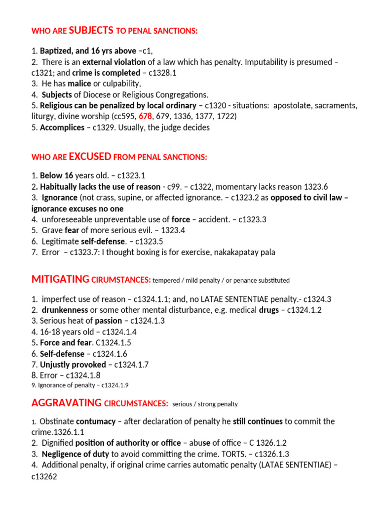 2a. Book Vi Crimes Sept 21 2025 1 | PDF | Catholic Theology And ...