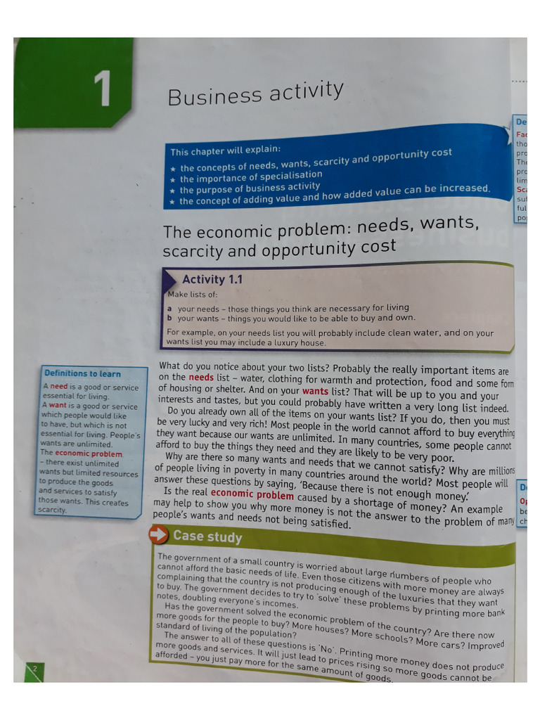Text Book - BS Chapter 1 | PDF