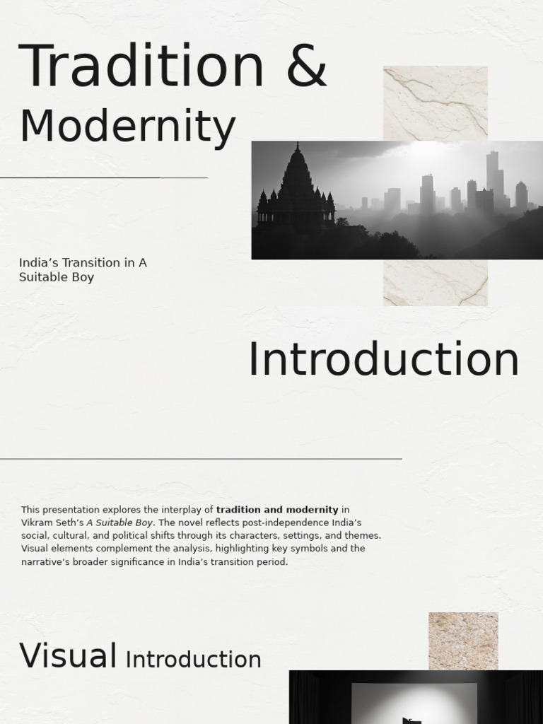 Tradition & Modernity | PDF
