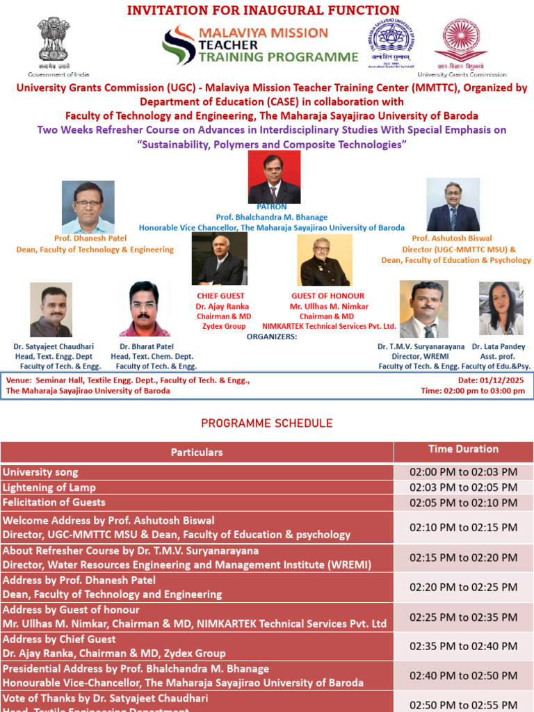 Invitation Card | PDF | Educational Stages | Academia