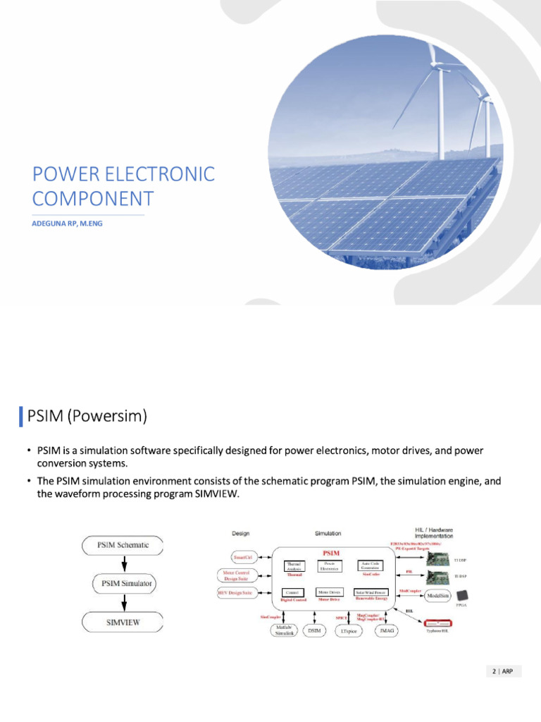01 Power Electronic - Power Electronic Component | PDF