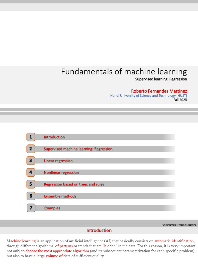 Session 04 Supervised Learning Regression | PDF | Errors And Residuals | Regression Analysis