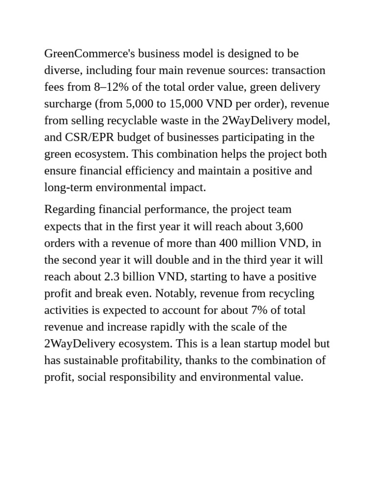 Green Commerce | PDF