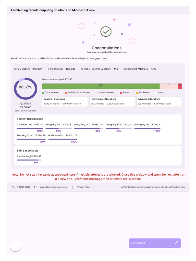 Assessment - Viewer Page - Infosys Springboard | PDF