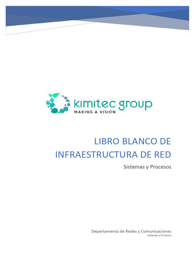 Libro Blanco Infraestructura de Red V4.1 - ES-Kimitec | PDF | Equipo ...