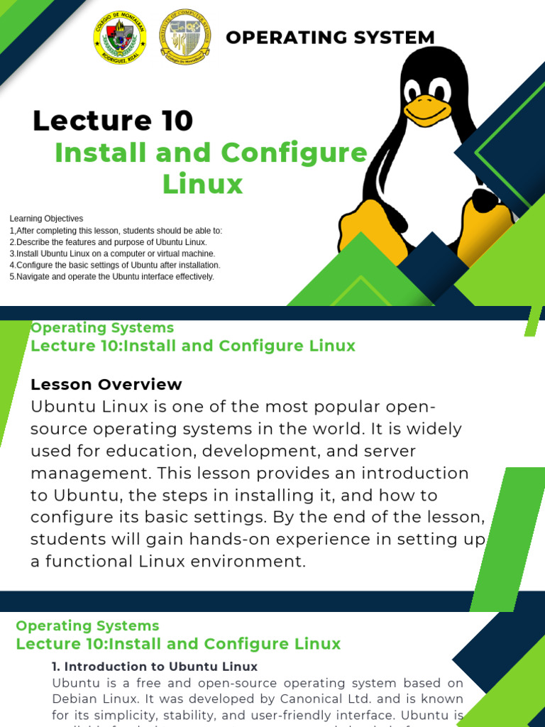 Lecture 10 OS | PDF | Linux | Operating System