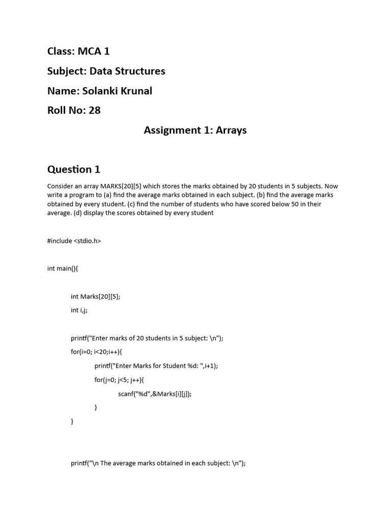28_KrunalSolanki_DataStructure | PDF | Queue (Abstract Data Type) | Computing