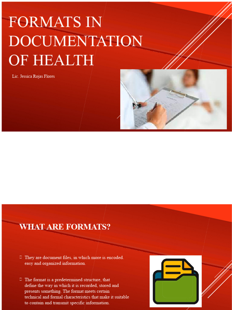 Formats in Health Documentation | PDF | Medical Prescription | Information