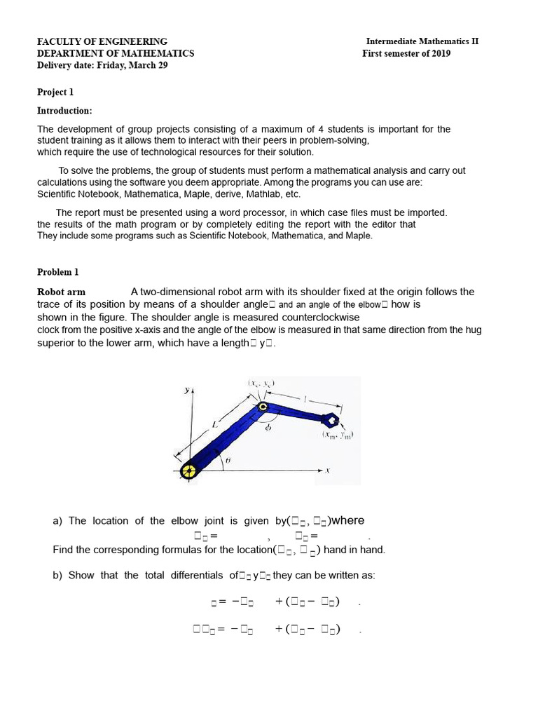 Intermediate Mathematics Project 2 1S2019 | PDF | Volume | Mathematics