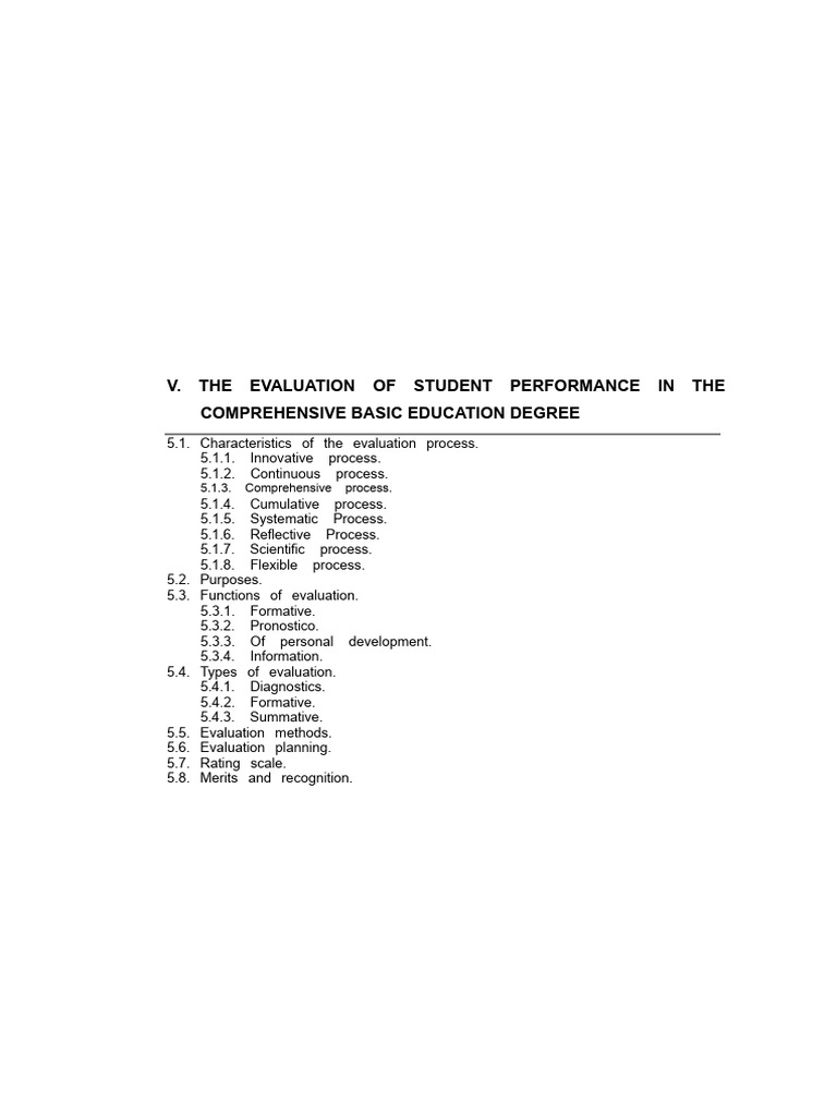 Evaluating Student Performance in Education | PDF | Evaluation ...