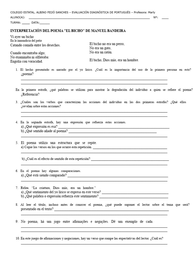 El Bicho | PDF