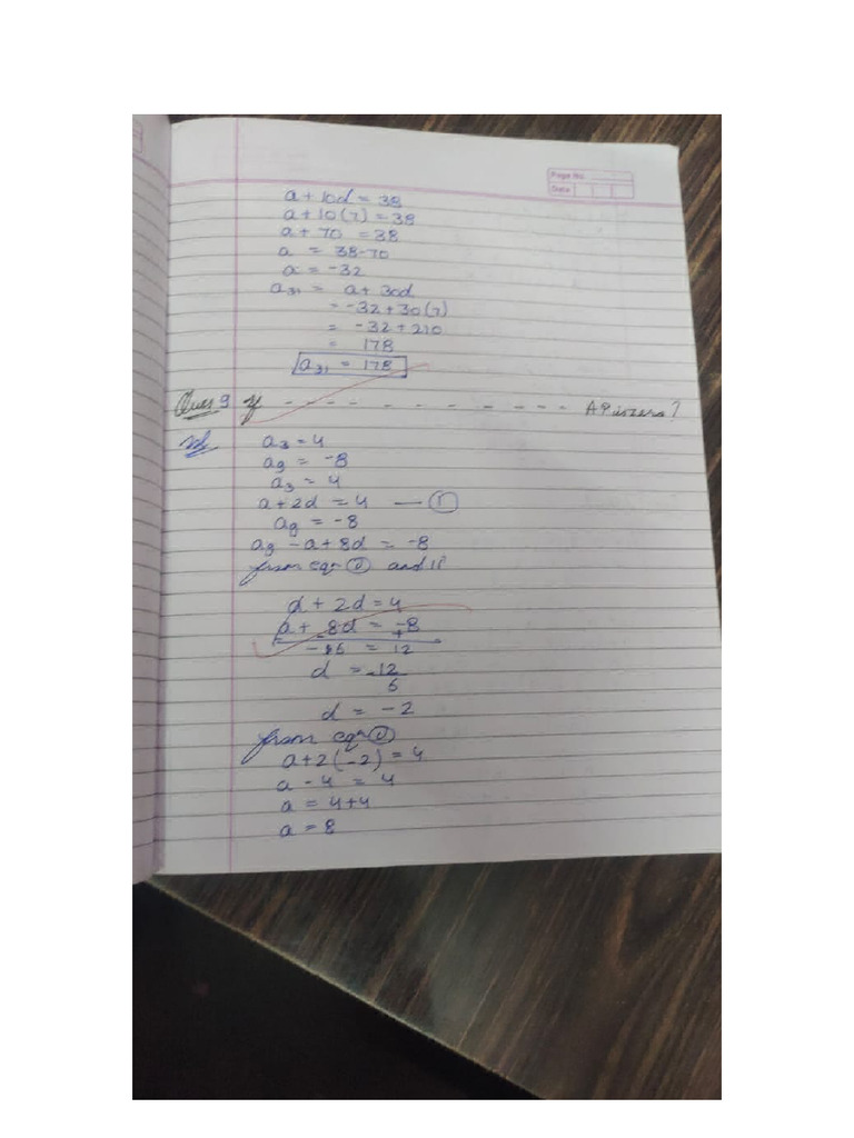 Arithmetic Progression Assignment Pdf