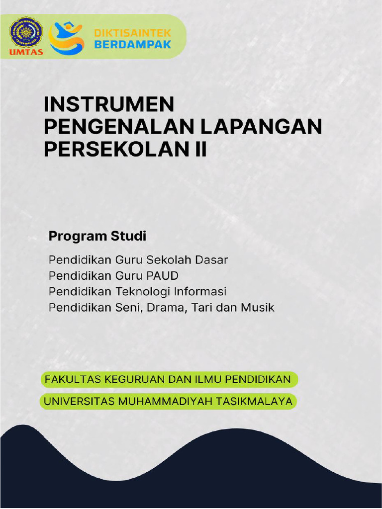 Format Penilaian PLP II Mahasiswa 2023 | PDF