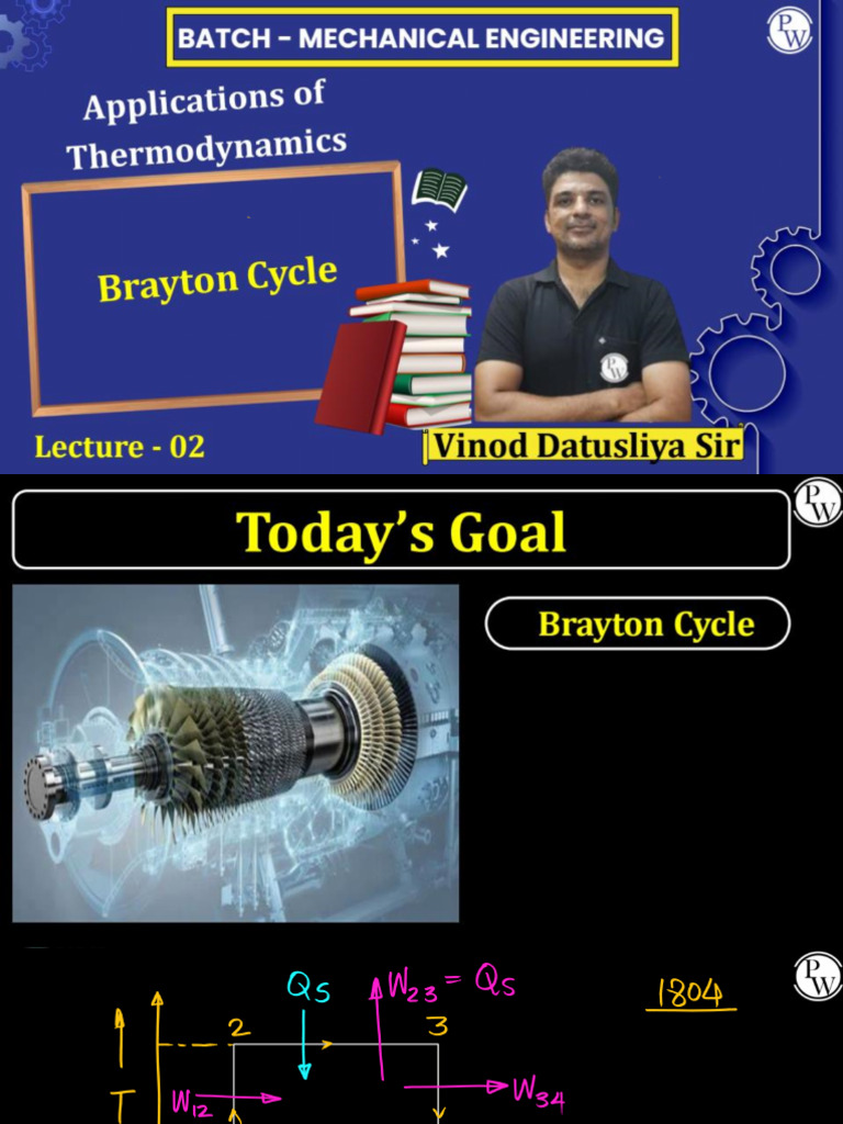 Brayton Cycle 02 | PDF