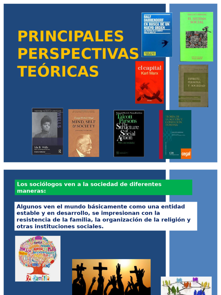 Perspectivas Teóricas en Sociología | PDF | Sociología | Sociedad