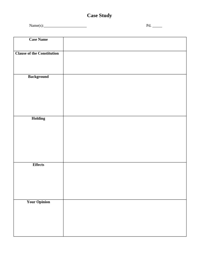 Court Case Study | PDF