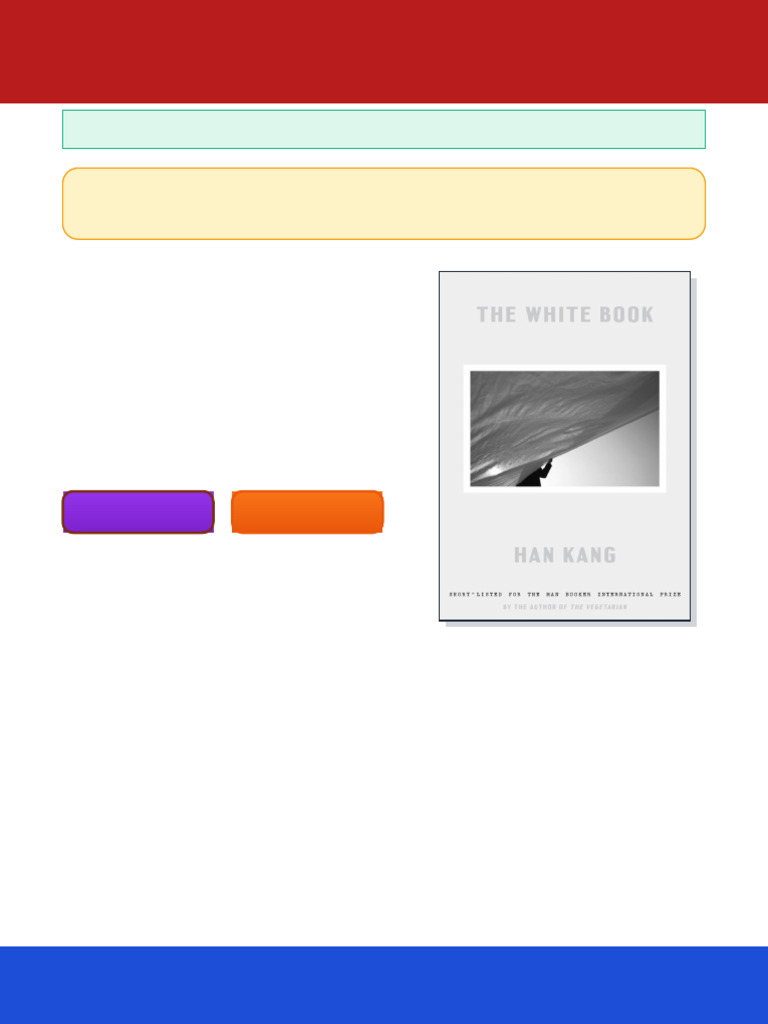 The White Book 1st Edition Edition Han Kang ebook released 2025 update ...