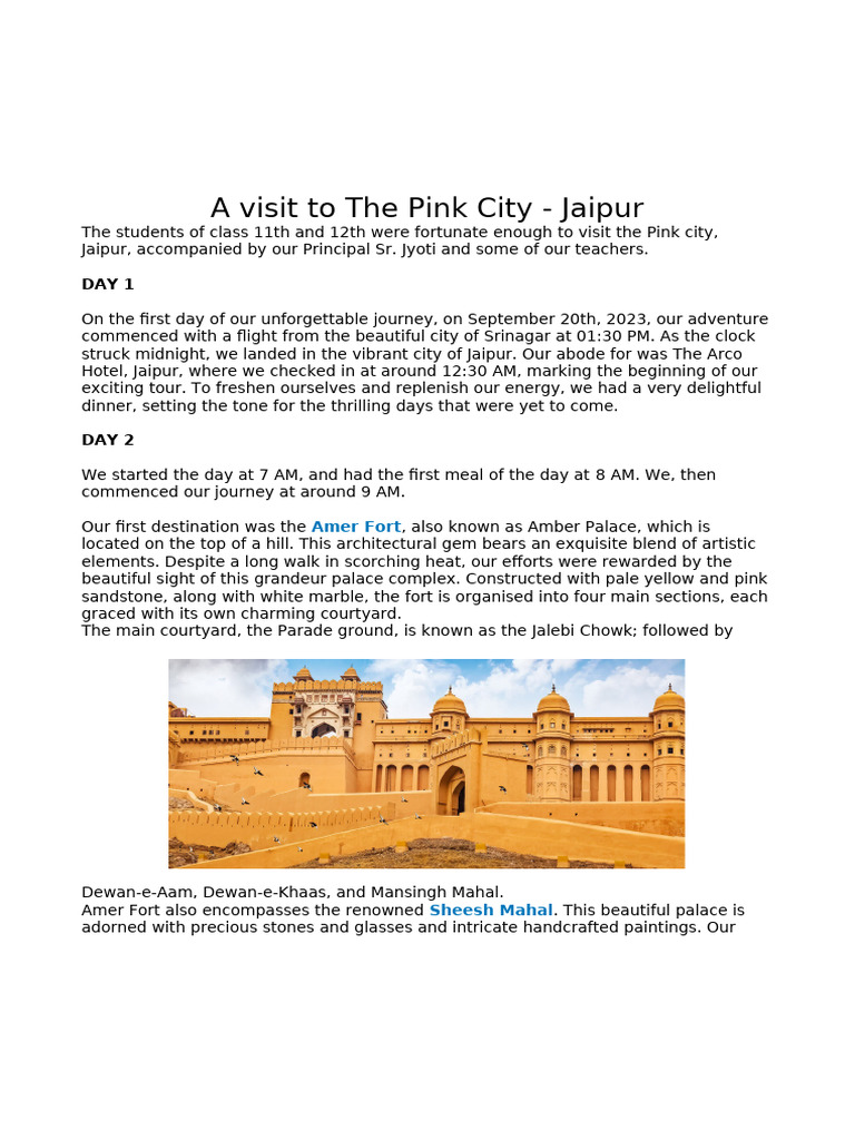 jaipur report | PDF