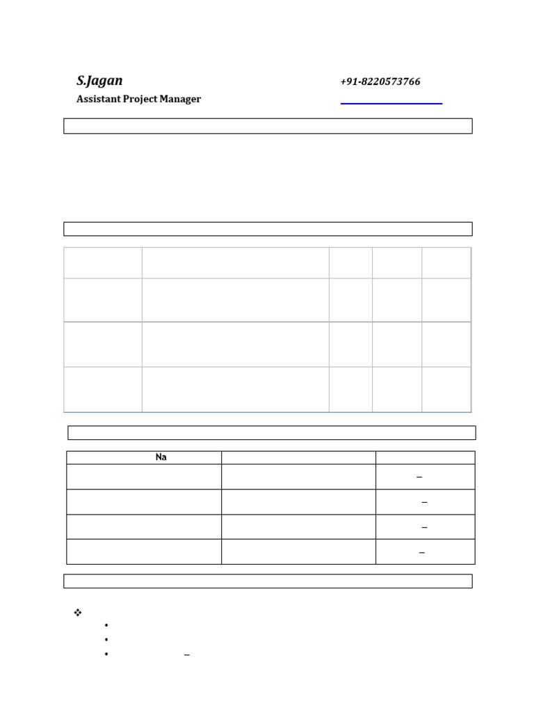 Jagan Resume (1) | PDF